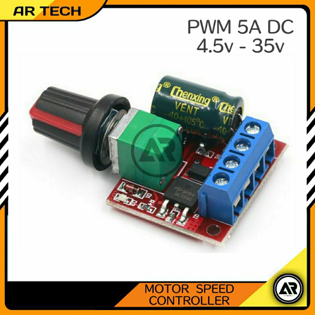 Jual Dimmer PWM Motor Speed Controller DC 5A 4.5V-35V 90w Dimmer Controller Lamp | Shopee Indonesia