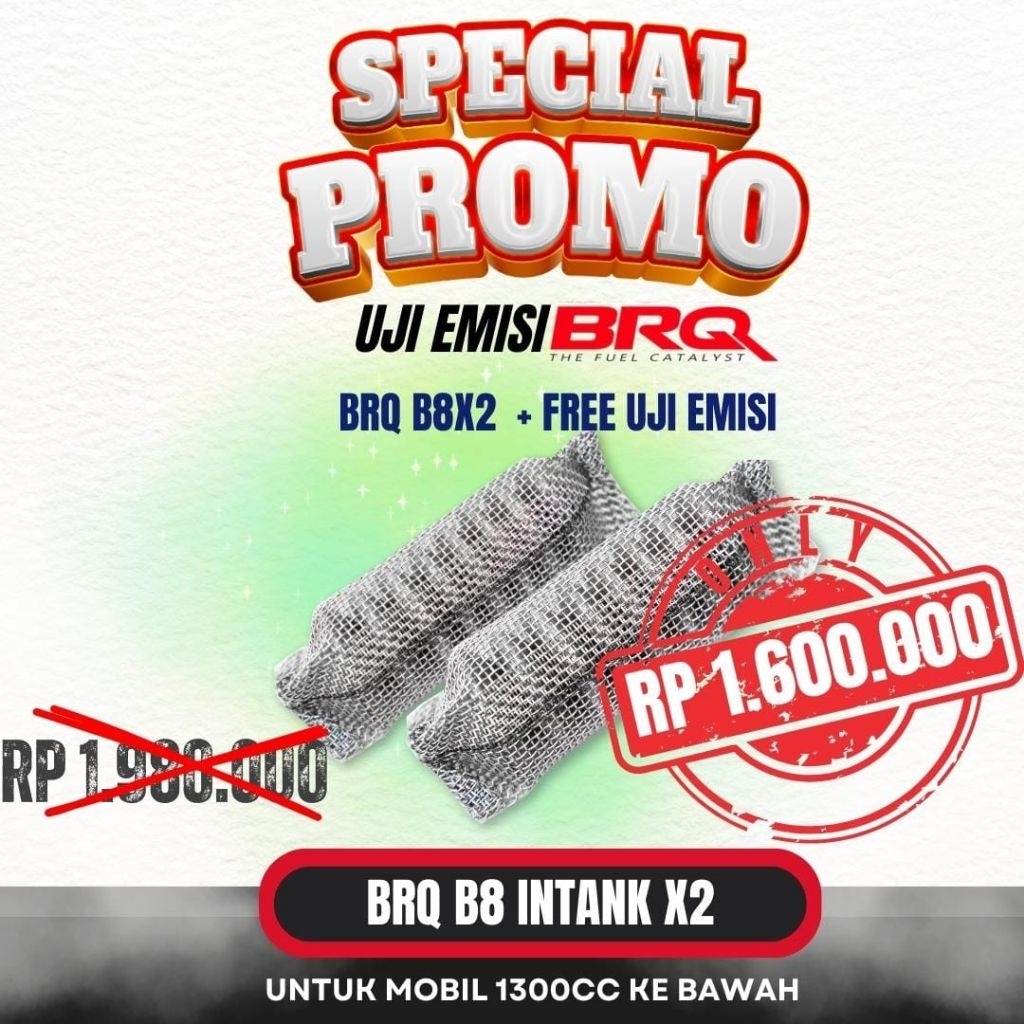 Jual BRQ PROMO SAVE THE ENERGY B8X2 | Shopee Indonesia