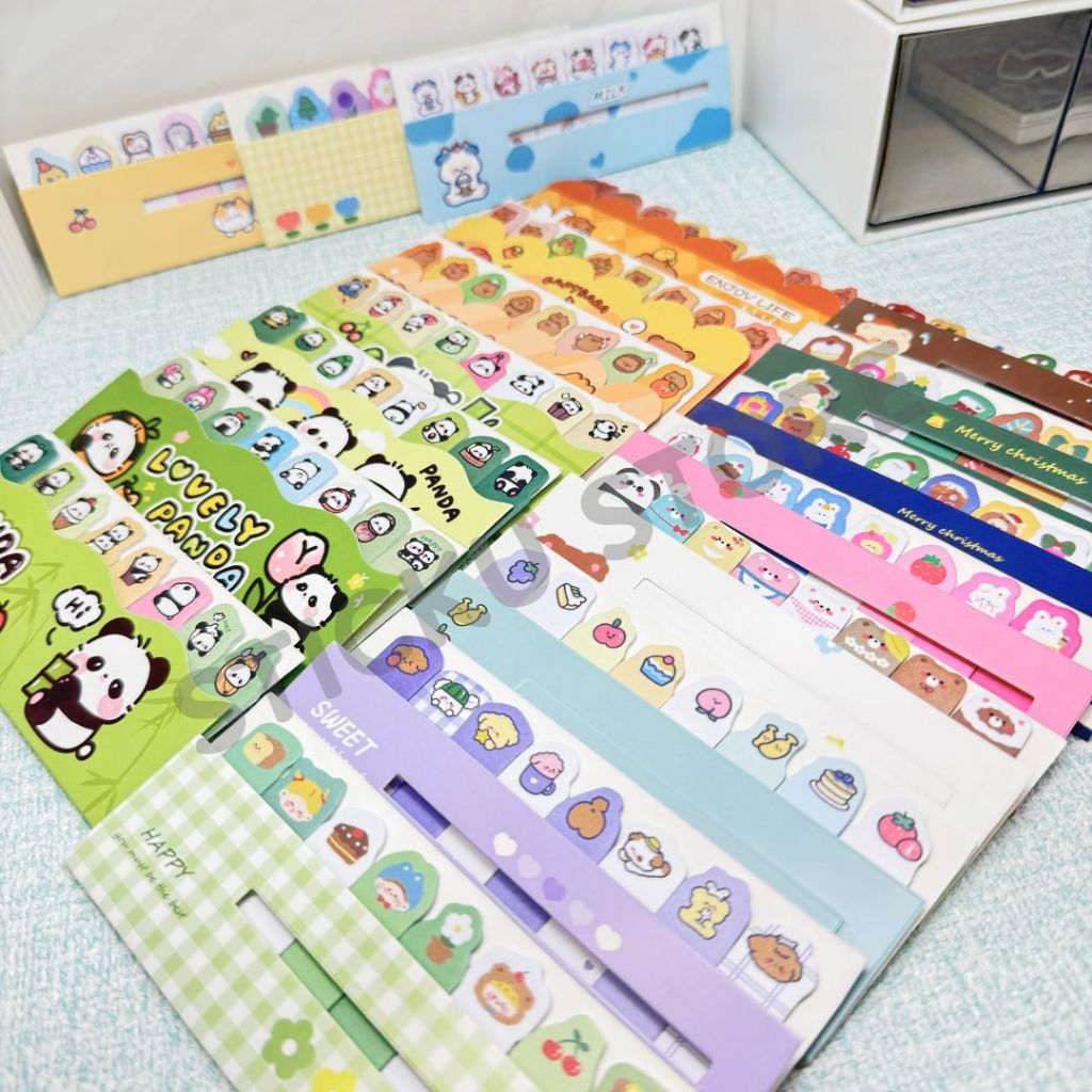 Jual Sticky Notes Pembatas Buku isi 120 Lembar Pembatas Buku Lucu ...