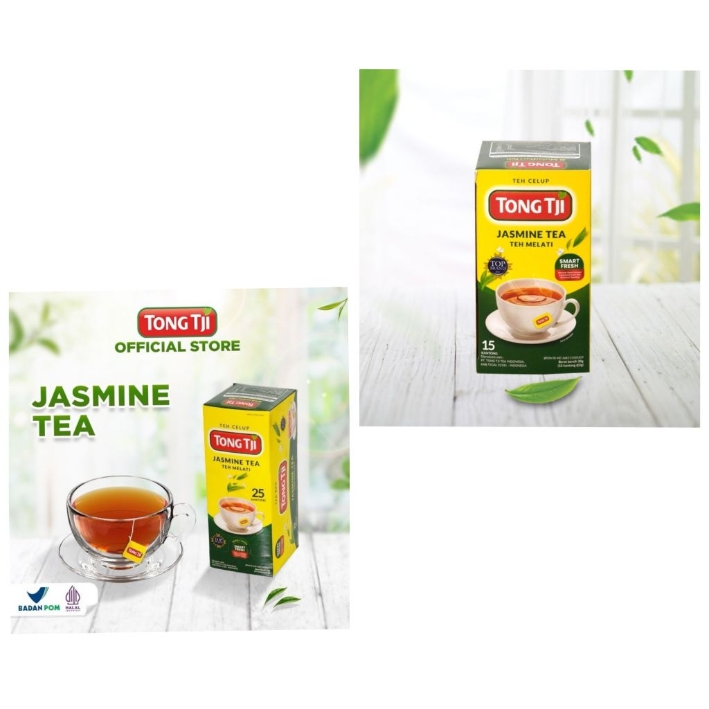 Jual Free Packing Kardus Teh Celup Tong Tji Jasmine Tea Bag Melati non ...