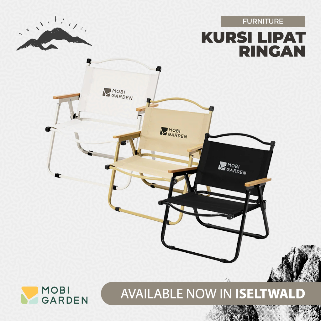 Jual Kursi Lipat Portable Ringan Mobi Garden NX2266503 Camping Chair | Shopee Indonesia