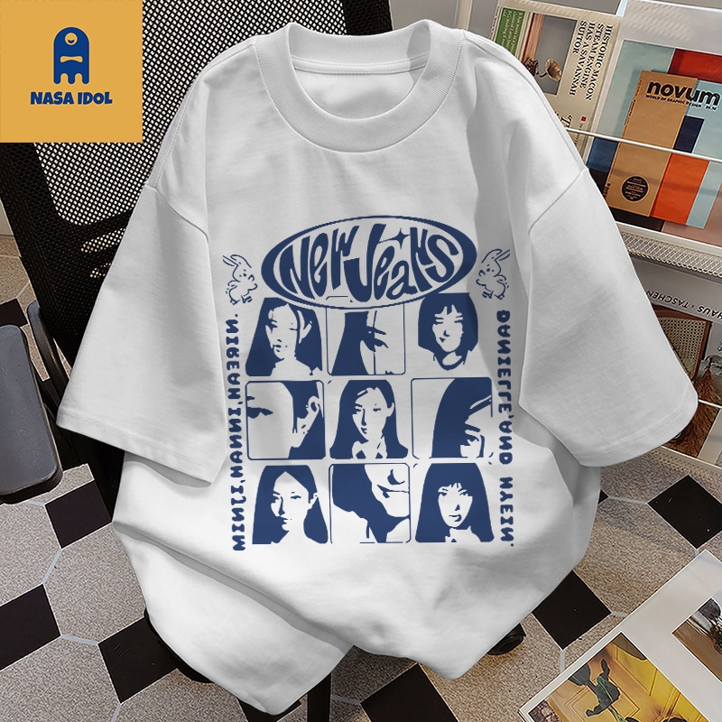 Jual 『NASA IDOL Official Store』T-shirt Kaos Wanita Putih Lengan Pendek ...