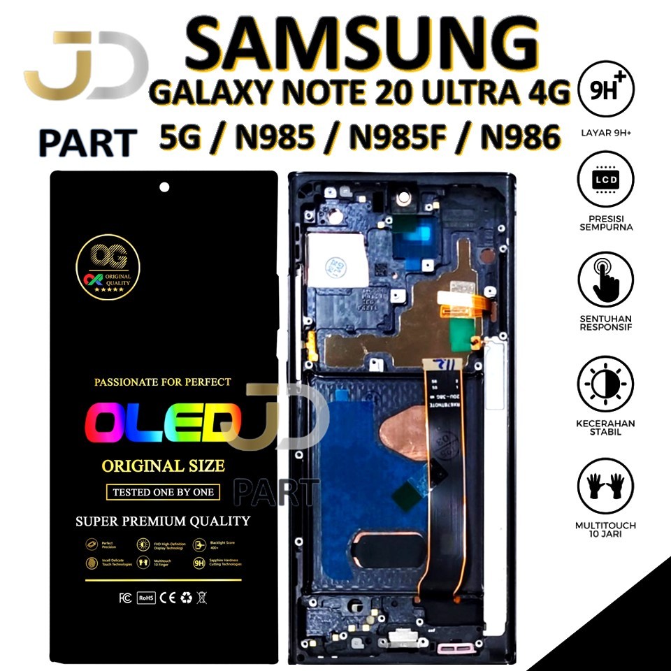 Jual LCD TOUCHSCREEN + FRAME SAMSUNG GALAXY NOTE 20 ULTRA 4G / 5G ...