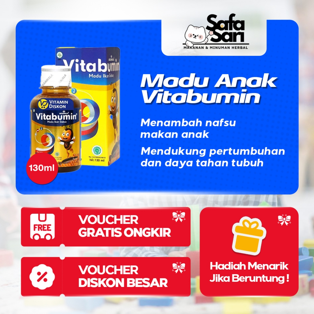 Jual Vitabumin Madu 130ml | Shopee Indonesia