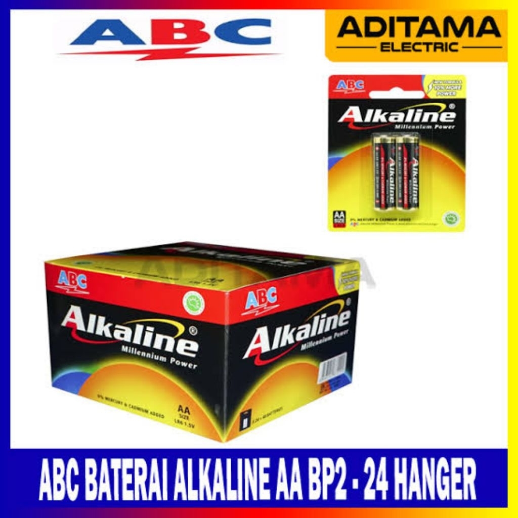 Jual baterai alkaline AAA isi 2 pcs (ukuran kecil remot ac dll ...