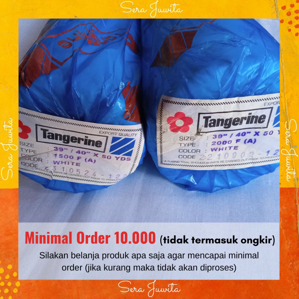 Jual Kain Kapas Lem 1500F (A) dan 2000F (A)/ Kain Vislin Fislin ...