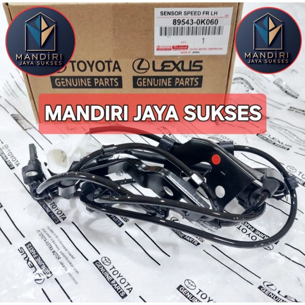 Jual SENSOR ABS SPEED DEPAN KIRI/LH ASLI TOYOTA HILUX REVO 2Gd 89543 ...