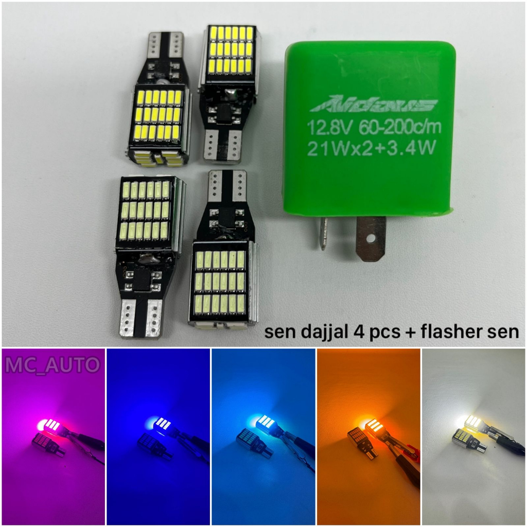 Jual Paket Lampu Sen Sein Dajjal gen 2 dan Flaser Relay Sein Sen Kedip ...