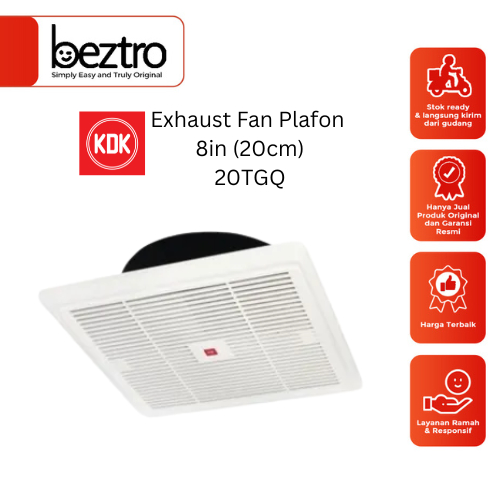 Jual KDK Ceiling Exhaust Fan 8 inch - 20-TGQ Kipas Angin Hisap Plafon ...