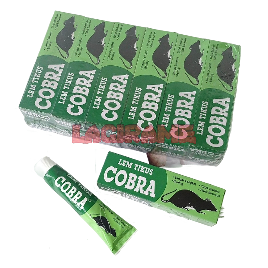 Jual Lem Tikus COBRA ORIGINAL – Super Lengket, Tanpa Racun, Efektif ...