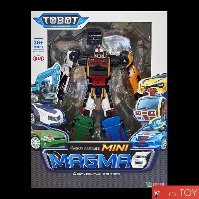Jual Mainan Robot Mini magma 6 robot mainan mobil robot mainan anak ...