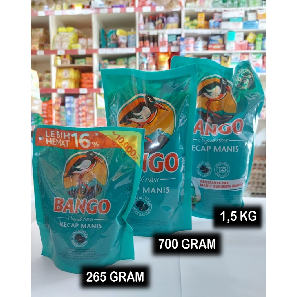 Jual Kecap Bango 1,5 kg , 220 ml , 700 ml | Shopee Indonesia