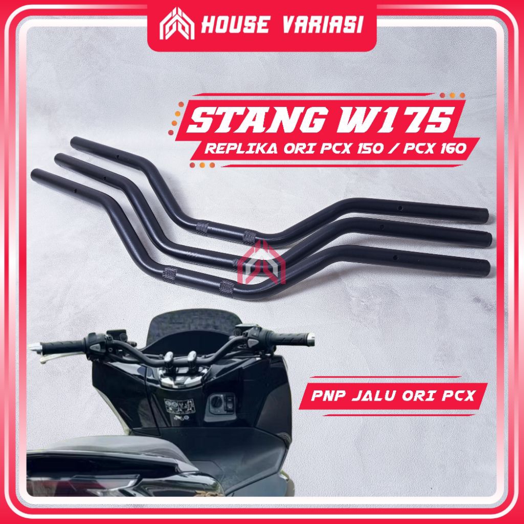 Jual STANG W175 REPLIKA ORIGINAL HONDA PCX 150 PCX 160 PNP JALU ORI ...