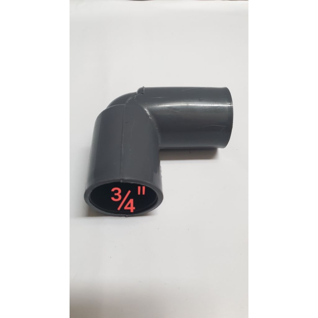 Jual Elbow Knee 3/4 sambungan pipa pvc L 3/4 Keni Berkualitas | Shopee ...
