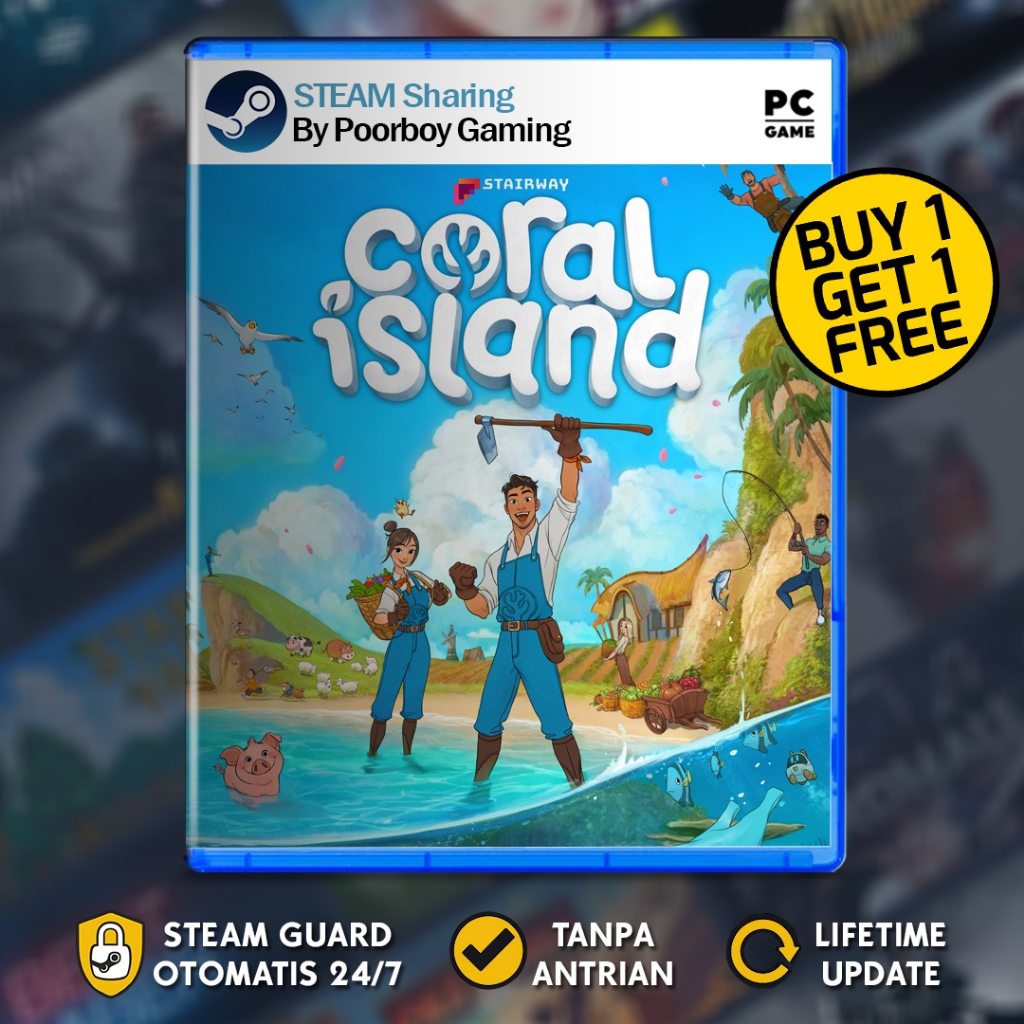 Jual CORAL ISLAND PC ORIGINAL | Shopee Indonesia