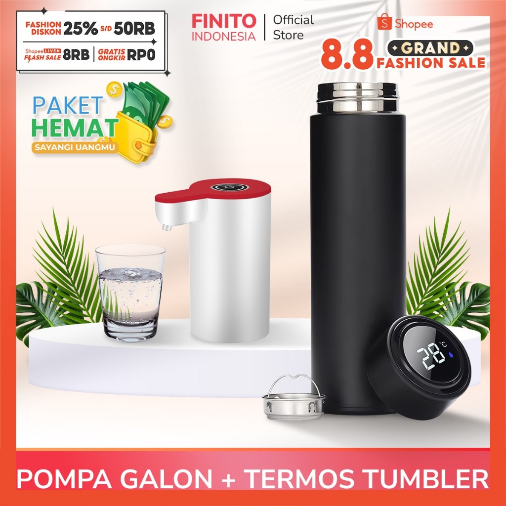 Jual PAKET BUNDLING TERMOS + POMPA TYPE WPNO3 | Shopee Indonesia