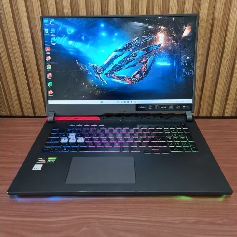 Jual Laptop Gaming Asus ROG Strix G17 G713RC Ryzen 7 6800H 16gb/512gb ...