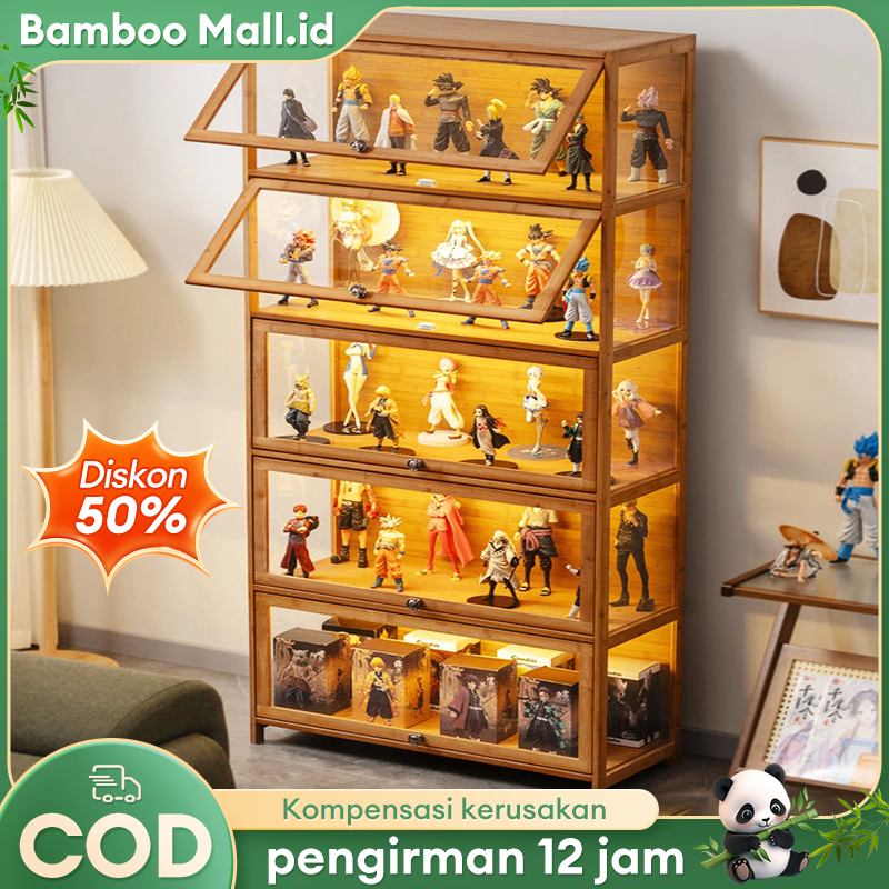 Jual Lemari Hias Lemari Pajangan Rak Display Lemari Tas Sudut Lemari ...