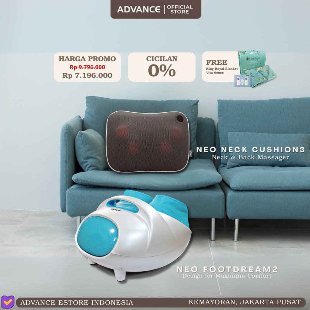 Jual Advance - Alat Pijat Kaki Neo Footdream2 | Bundling | Bantal Pijat ...