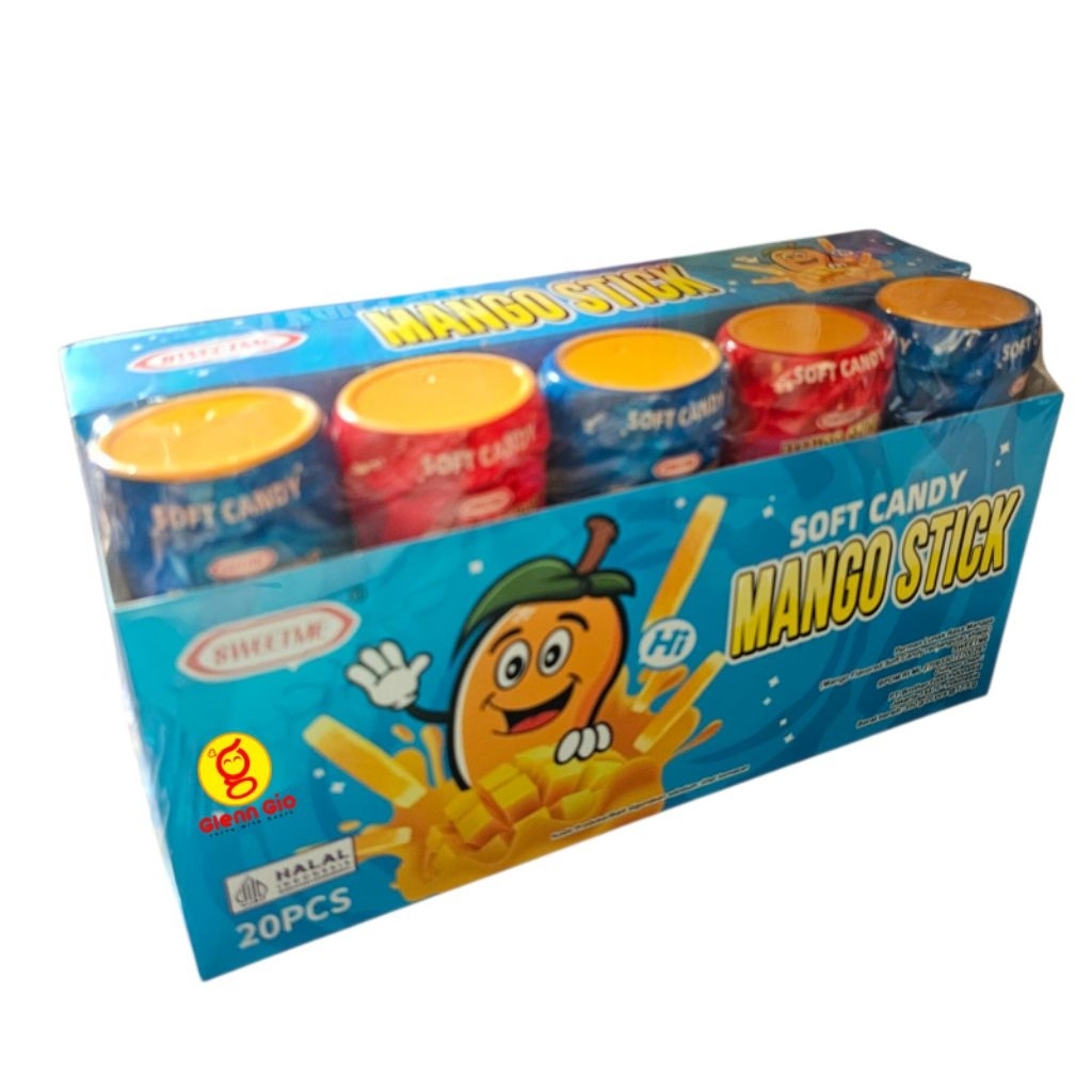 Jual Permen Lunak Rasa Mangga Soft Candy Mango Stick Sweet Me Box isi ...