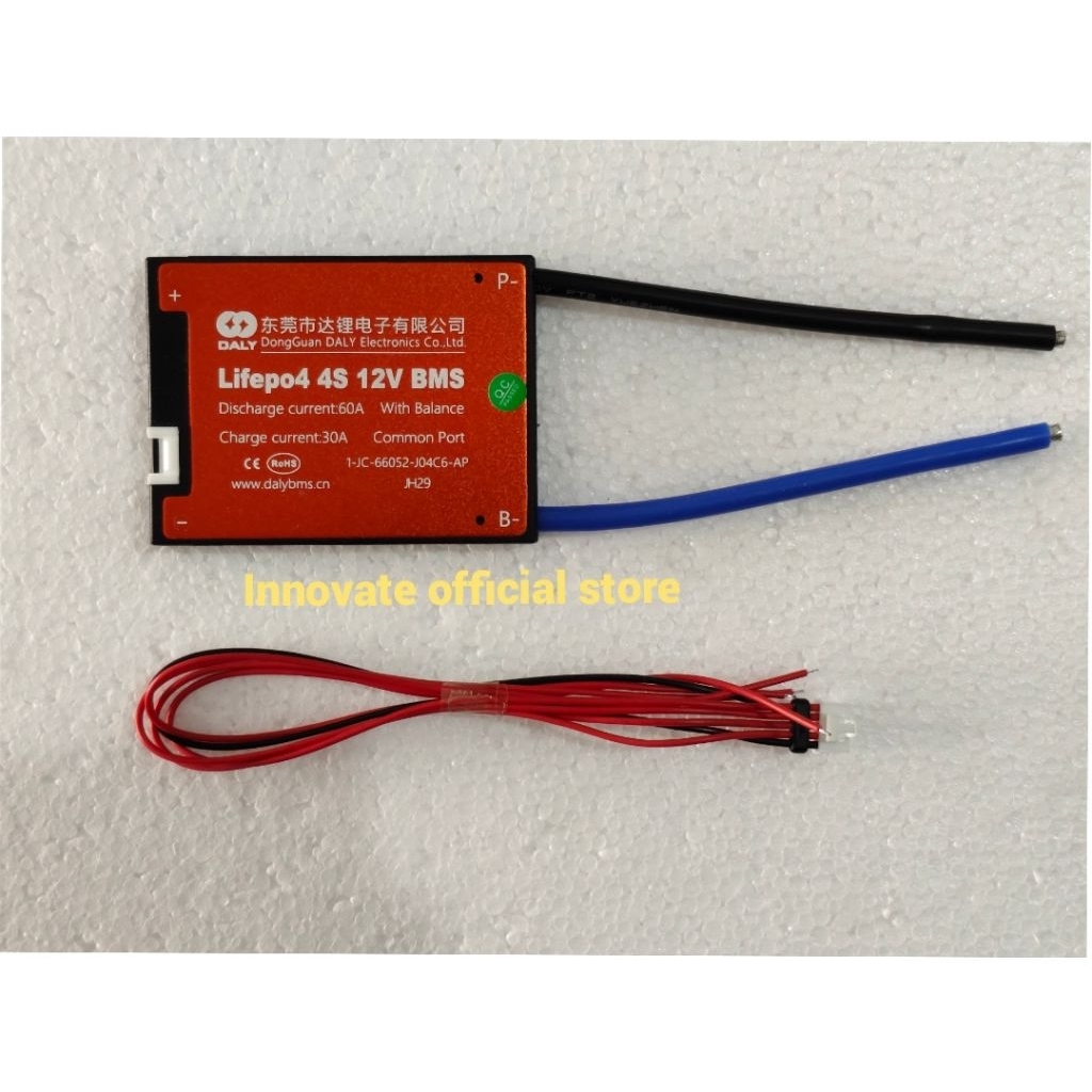 Jual BMS DALY 4S 12V BATERAI LITHIUM IRON PHOSPATE LIFEPO4 | Shopee Indonesia