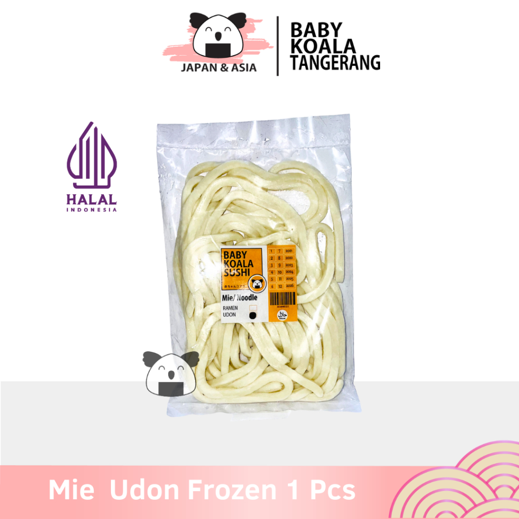 Jual UDON Plain Frozen Mie Jepang 1 Pcs | Tanpa Bumbu -BKT | Shopee ...