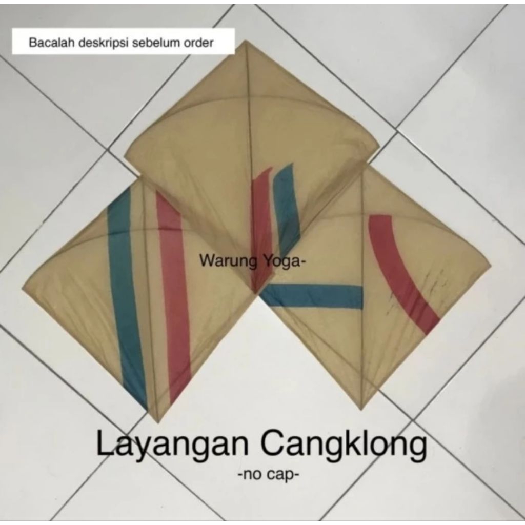Jual paket 5 PCS layangan cap cangklong sukabumi (isi 5 biji) | Shopee ...