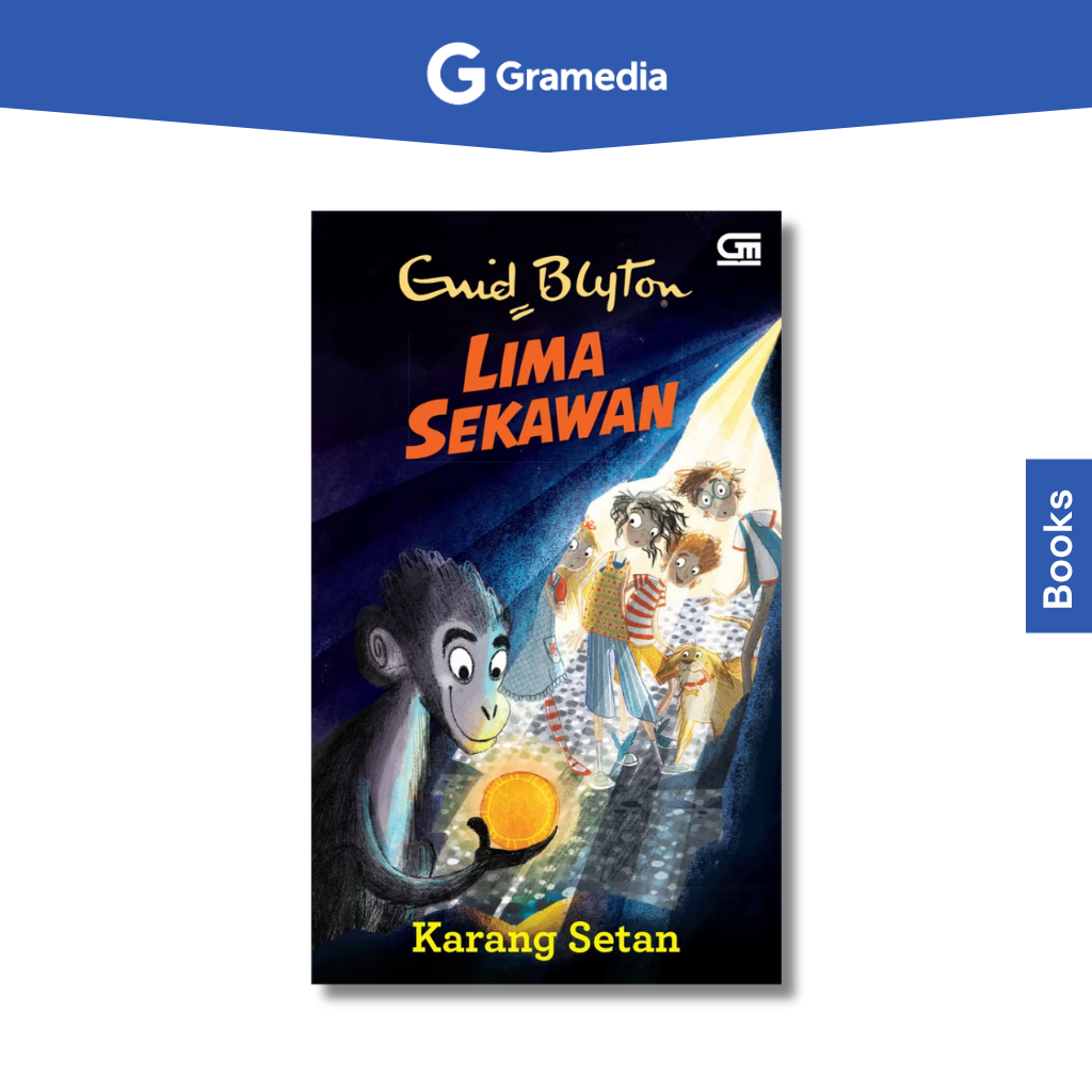 Jual Gramedia Bogor Cibinong - Lima Sekawan: Karang Setan | Shopee ...
