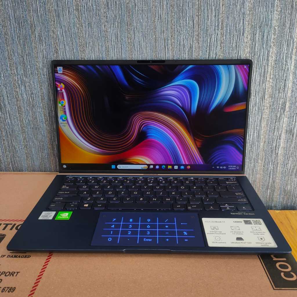 Jual ASUS ZenBook 13 UX434FLC i7-10510U 16GB/512GB SSD MX150 Numerik ...