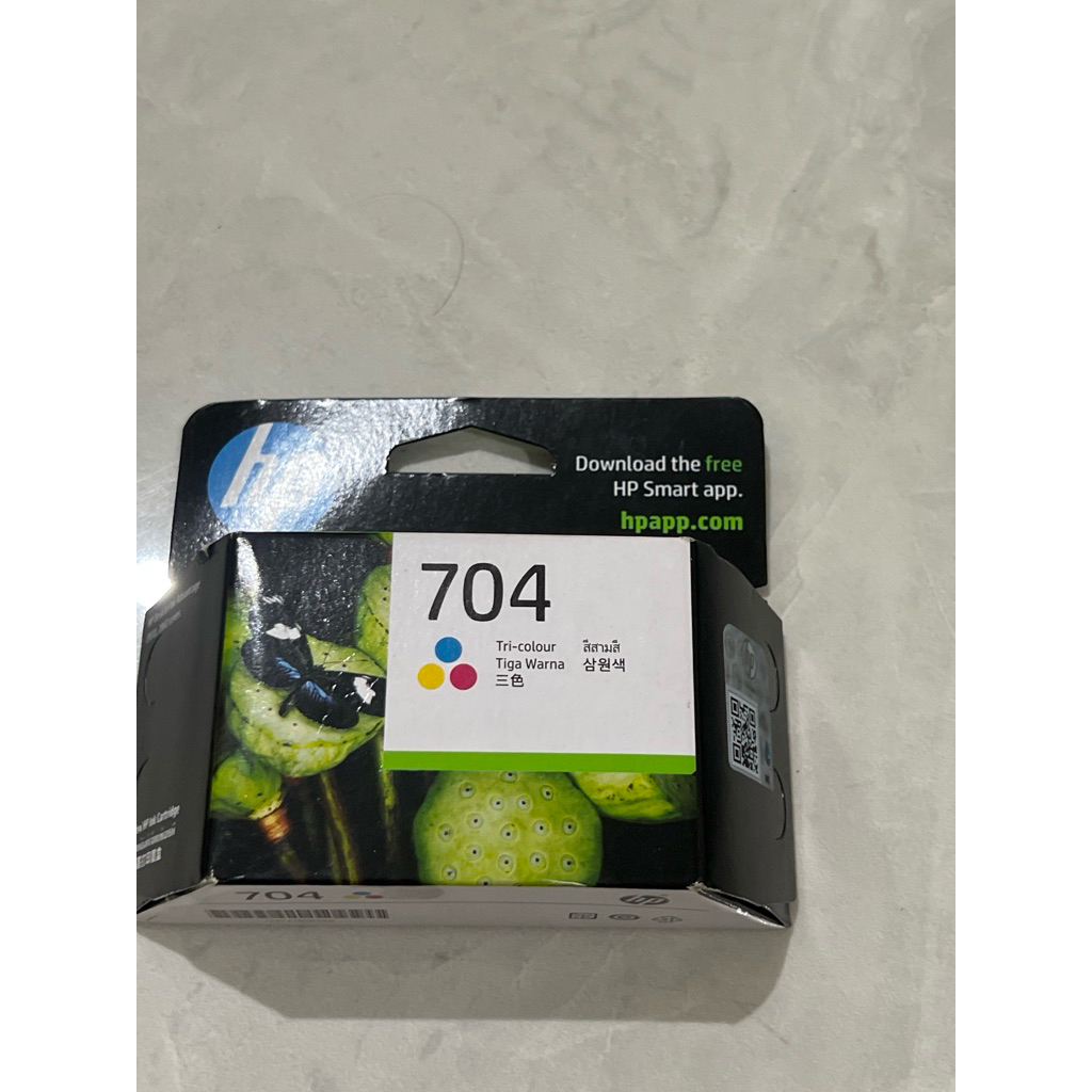 Jual Tinta hp 704 color original | Shopee Indonesia