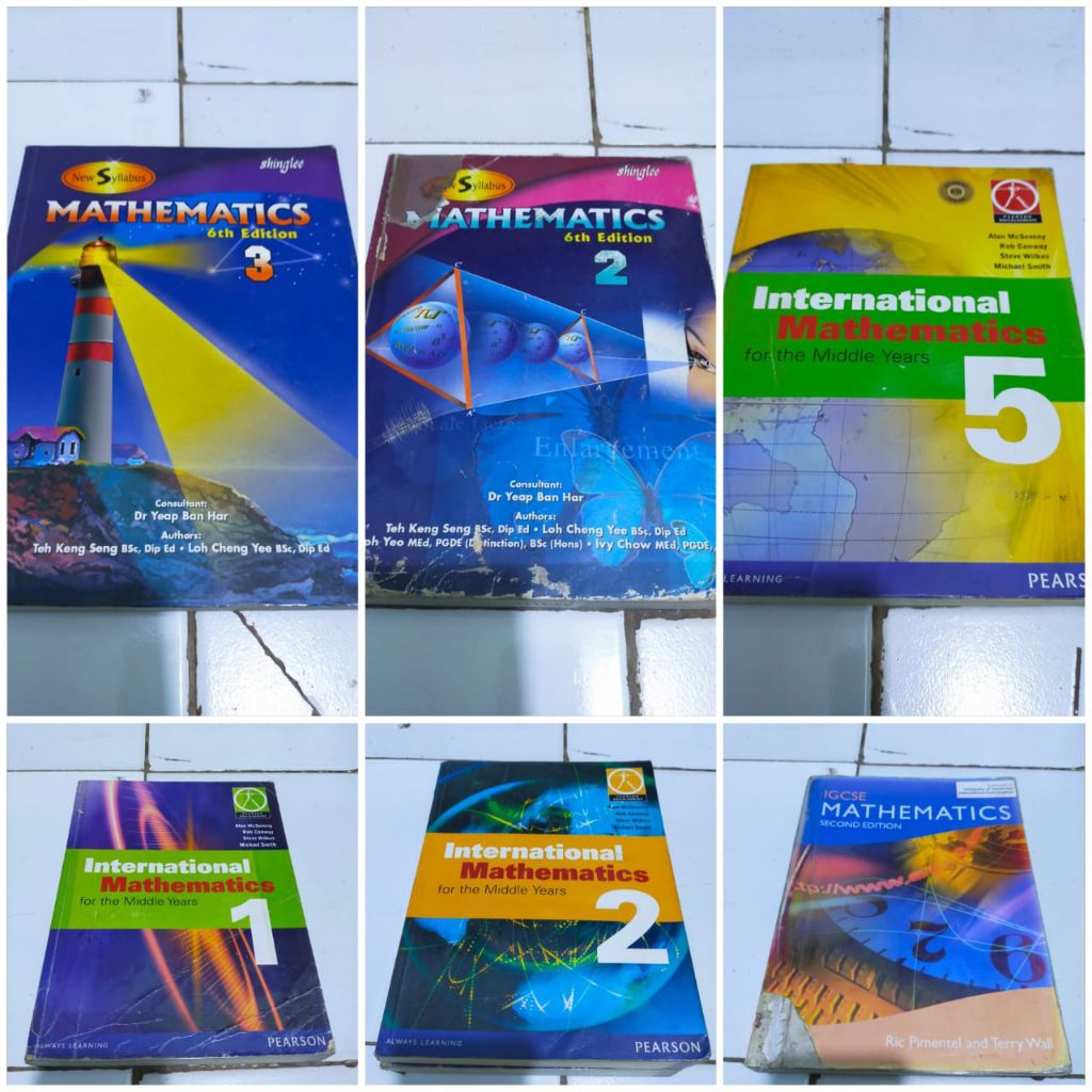 Jual Buku International Mathematics for middle years 1.2.5 New Syllabus ...