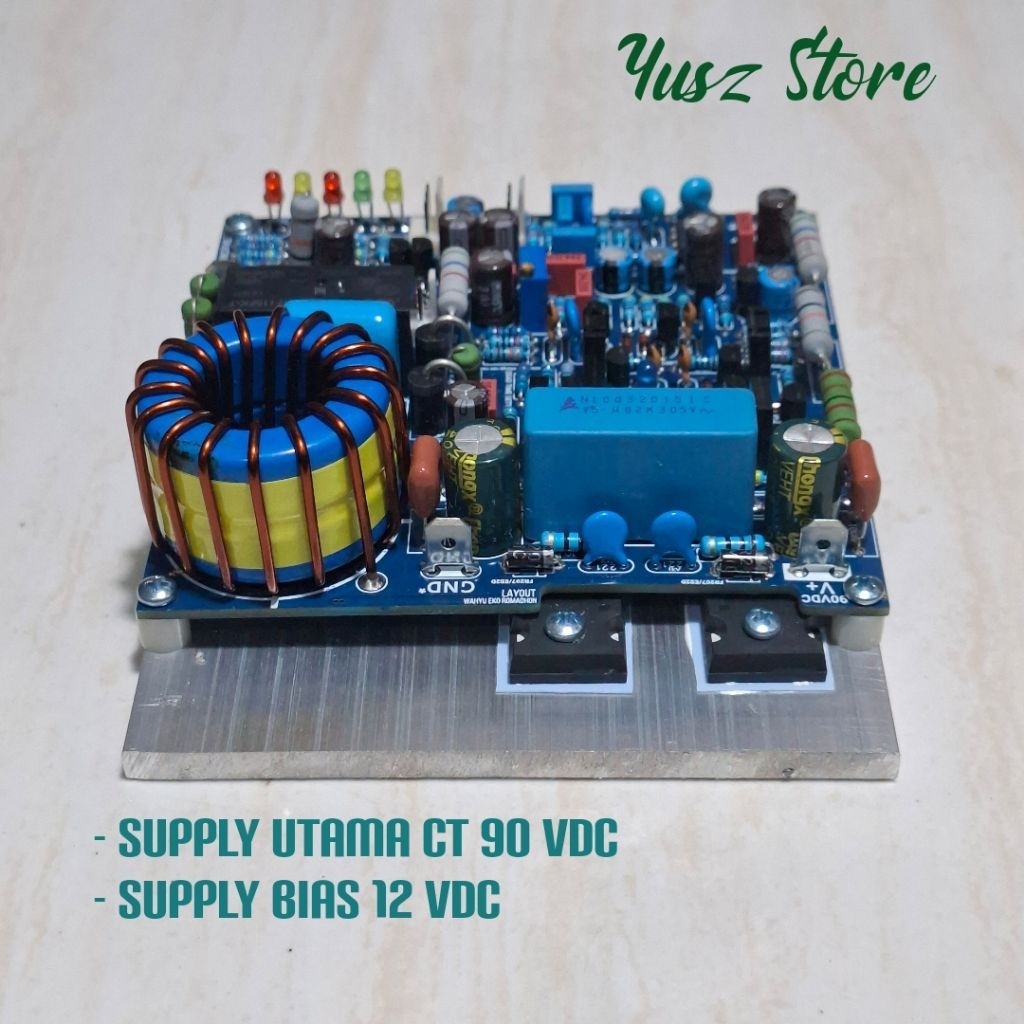 Jual Kit UCD Superlite Class D Discrete Power Amplifier Ultra Slim ...