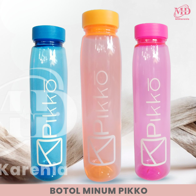 Jual Botol Minum Pikko Plastik | Botol Minum BPA Free | Shopee Indonesia
