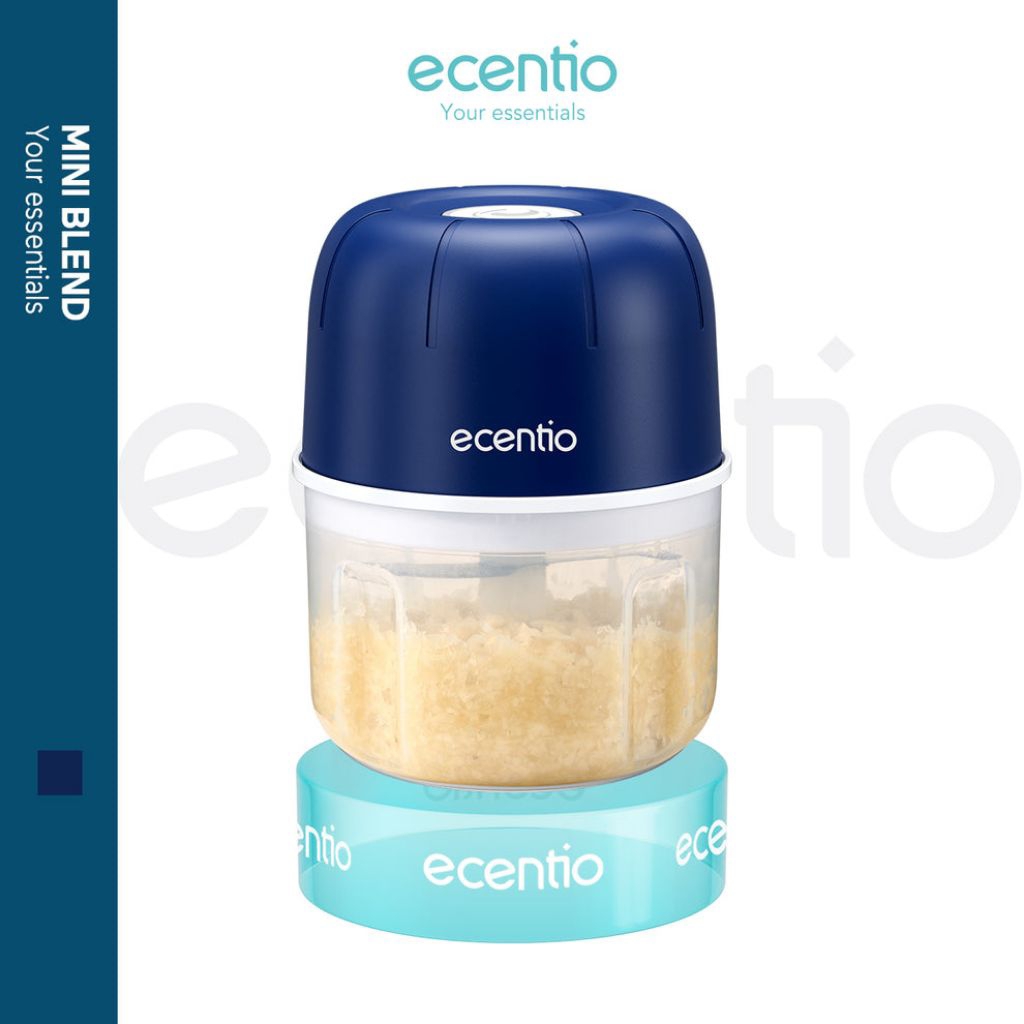 Jual Ecentio Mini Chopper 6 Pisau 250ml Mixer Portable Blender Bumbu ...