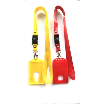 Jual Satu Paket Tali lanyard & Frame std1.5cm / 2cm polos frame holder ...