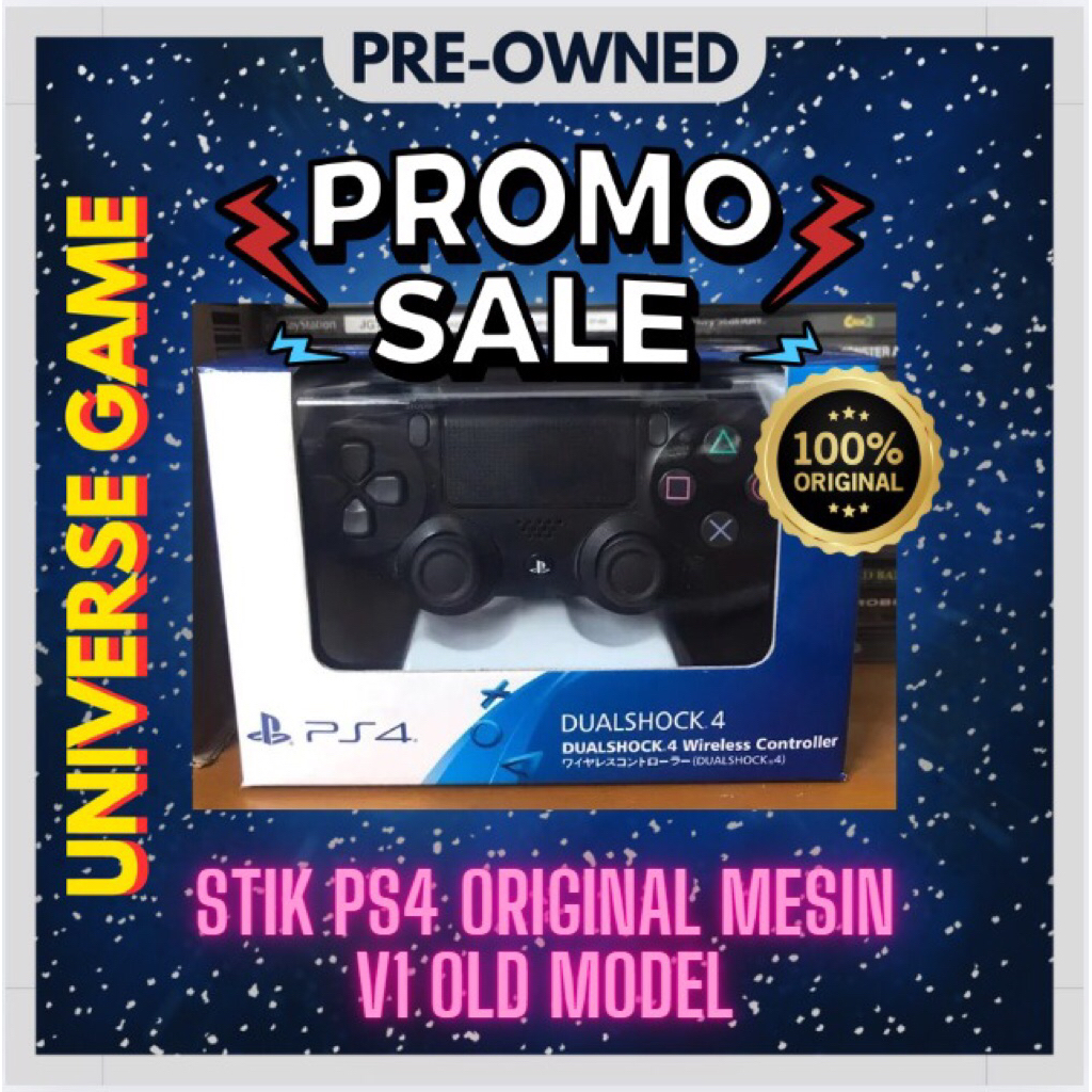 Jual Stik Ori Mesin PS4 V1 Old Model non lightbar om Original Sony ...