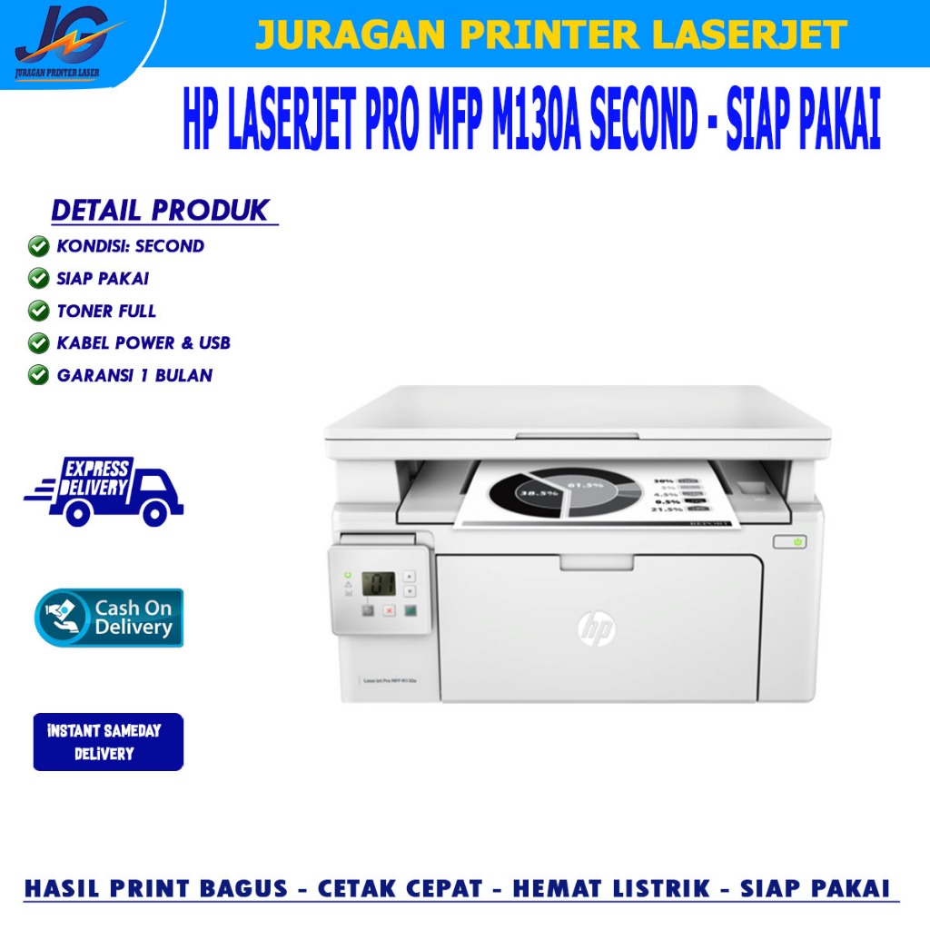 Jual HP LaserJet Pro MFP M130a – Printer Laser Monokrom Multifungsi ...