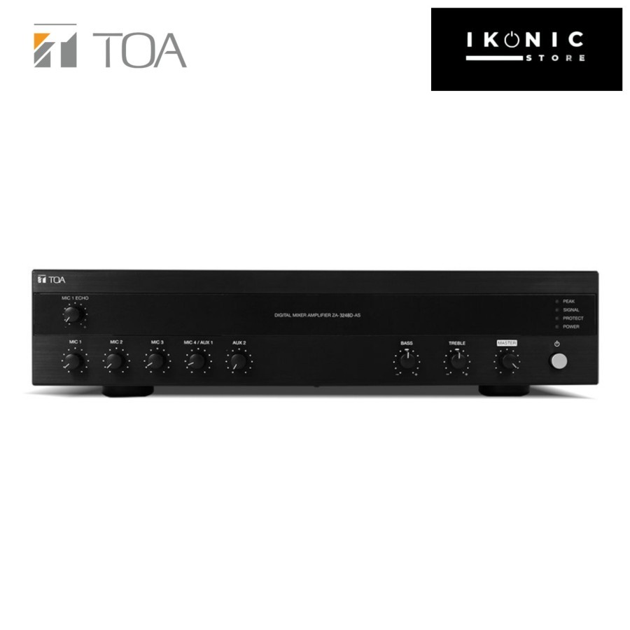 Jual IKONIC Digital Amplifier Mixer 480 Watt TOA ZA 3248D AS Mixer ...