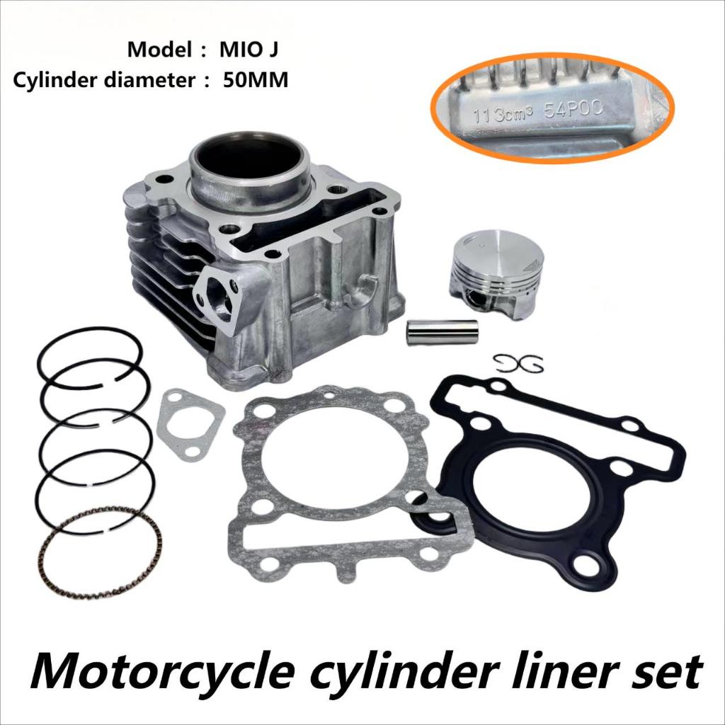 Jual BLOK SEHER BORING BLOCK CYLINDER SET KOMPLIT RING PISTON KIT MIO J MIO GT SOUL GT 115 FINO ...