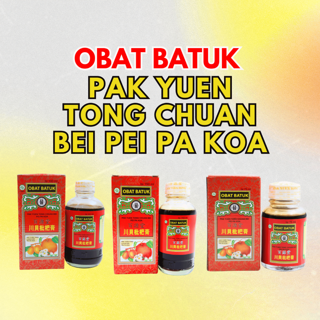 Jual Obat Batuk Tradisional Tiongkok - Pak Yuen Tong Chuan Bei Pei Pa ...