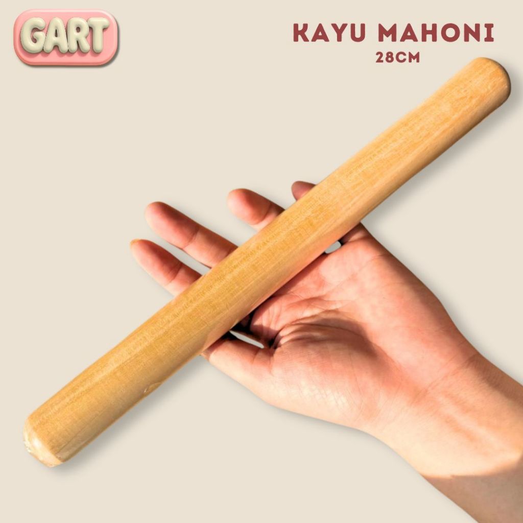 Jual ROLLER KAYU - Roll Kue - Wooden Roller Clay Polymer - Rolling Pin ...