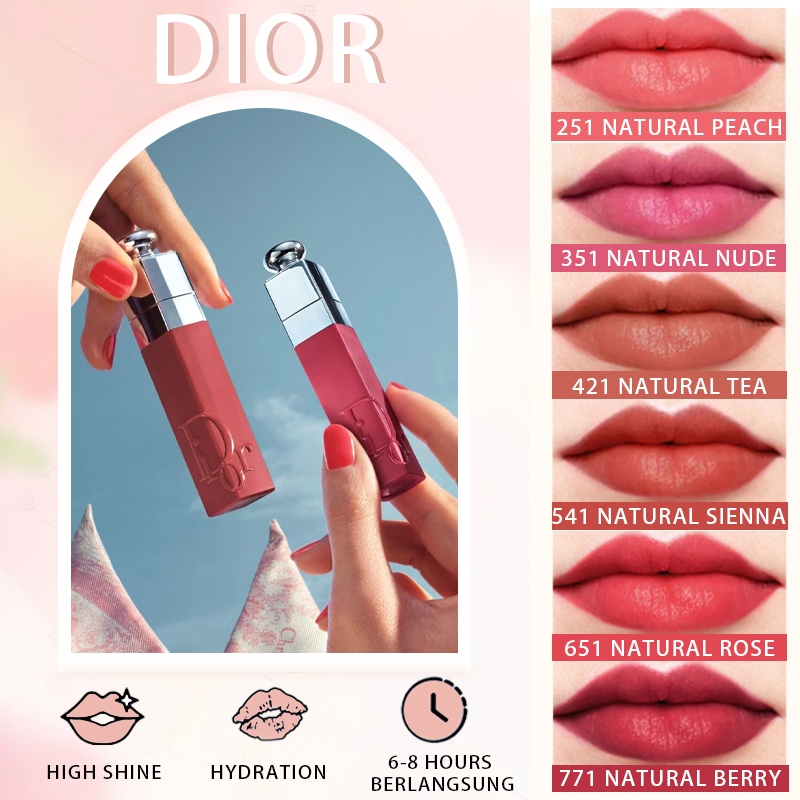 Jual Dior Addict Lip Tint /New Formula Lip Tattoo /Dior Lip Gloss ...