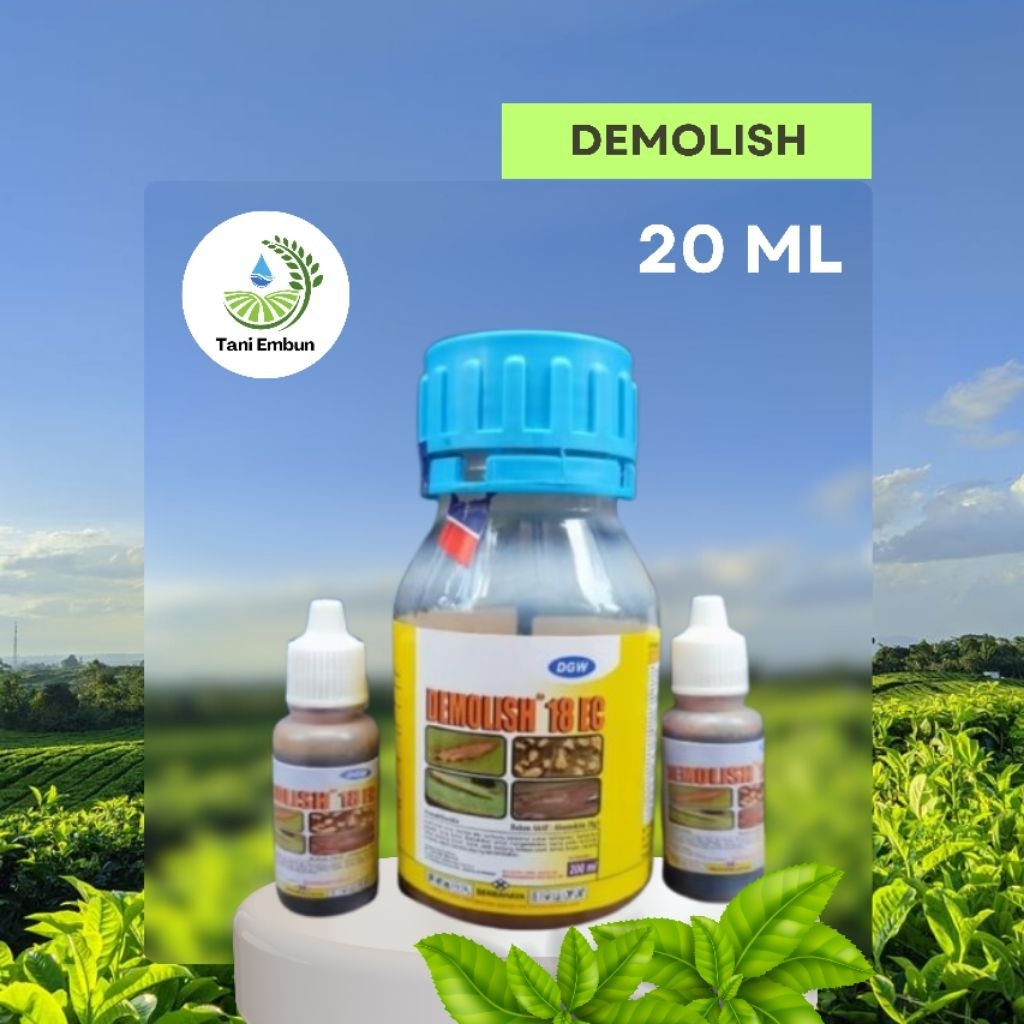 Jual DEMOLISH 18 EC/INSEKTISIDA/PEMBASMI HAMA ABAMEKTIN KEMASAN 20 ML ...