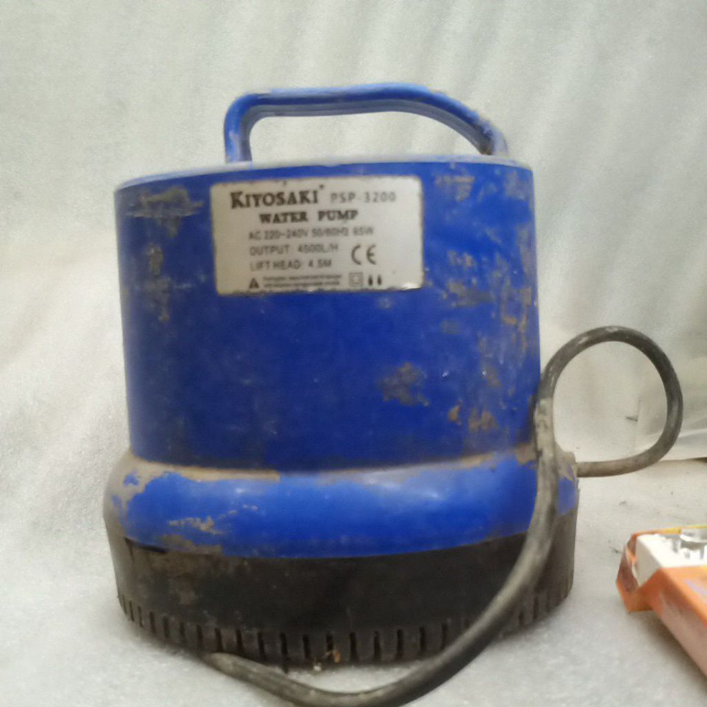 Jual POMPA AIR LISTRIK/POMPA AKUARIUM KIYOSAKI PSP 3200/WATER PUMP 220V ...