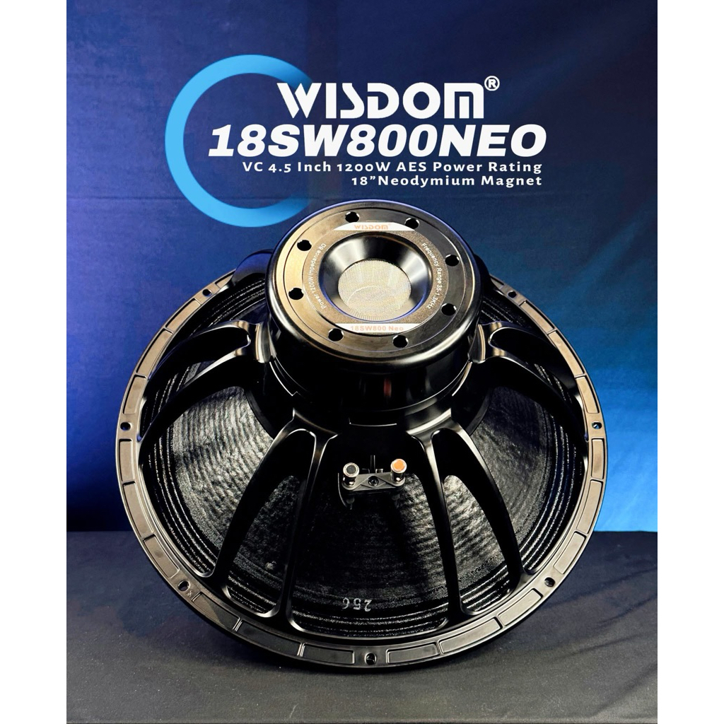 Jual Komponen Speaker wisdom 18 inch Subwoofer Lapangan 18SW 800 Neo ...