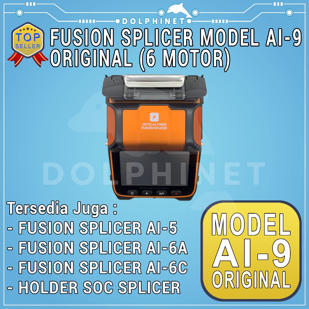 Jual Fusion Splicer Signal Fire Ai9 Fiber Optic 6 Motors / Signal Fire ...