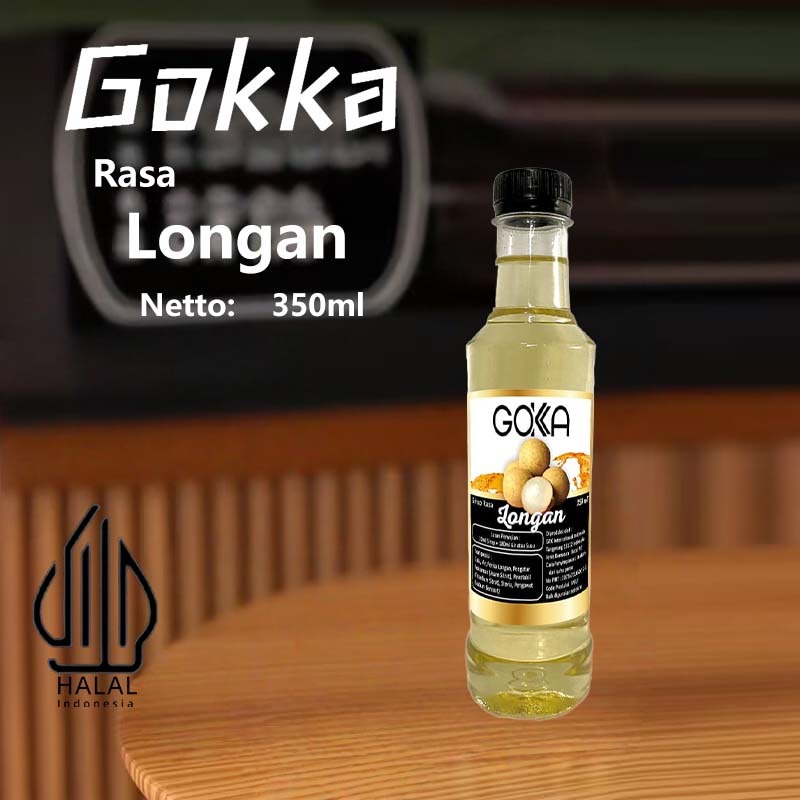 Jual Gokka Sirup Longan 350ml - Minuman Segar Rasa Longan / Longan ...