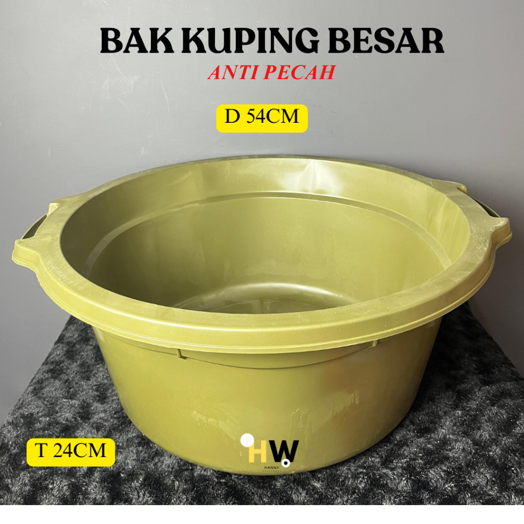 Jual Bak Kuping Ember Plastik Jumbo Ember Cuci Baju Bak Besar ANTI ...