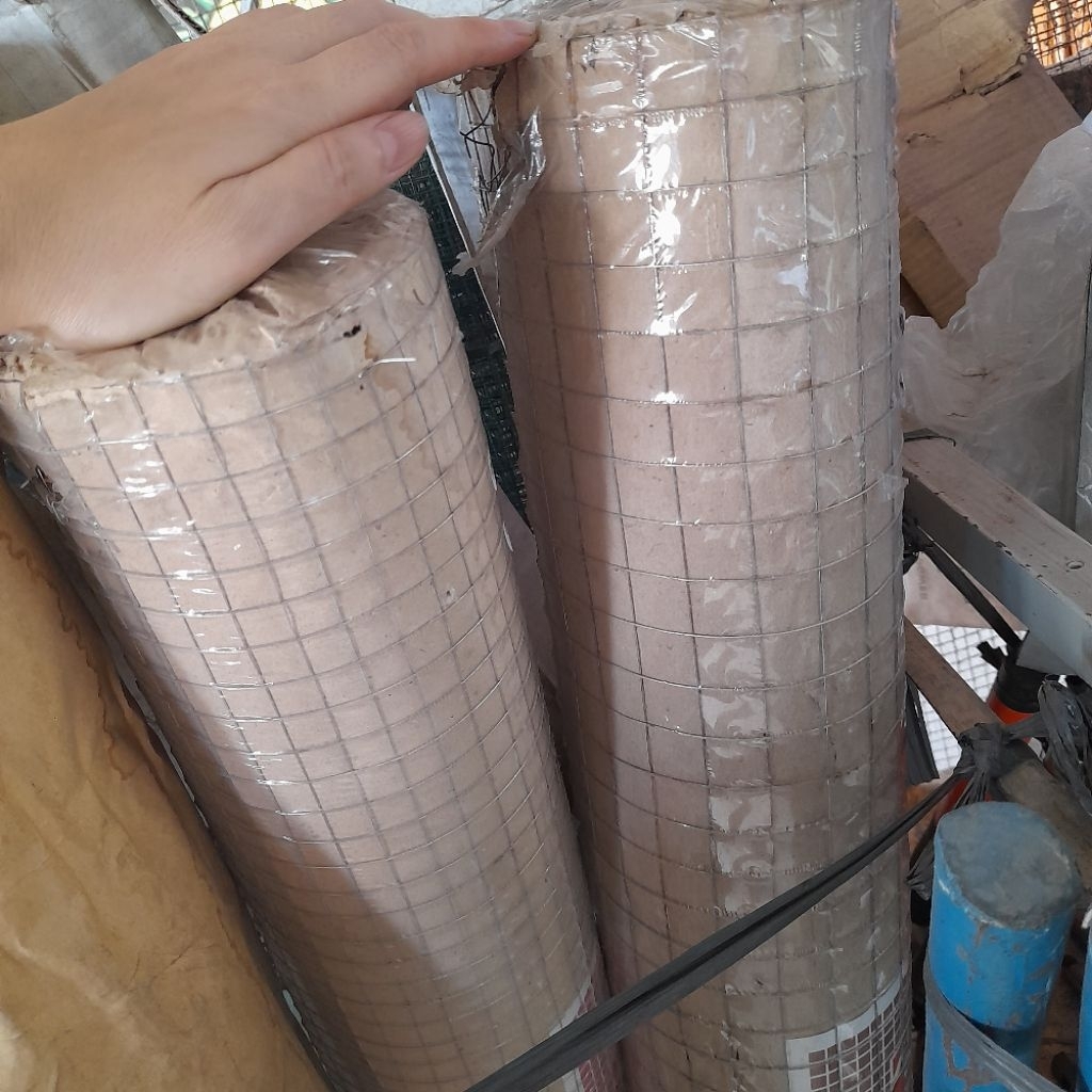 Jual [1 rol] Kawat loket galvanis putih 10m x 90 cm ukuran 1/4", 1/2 ...