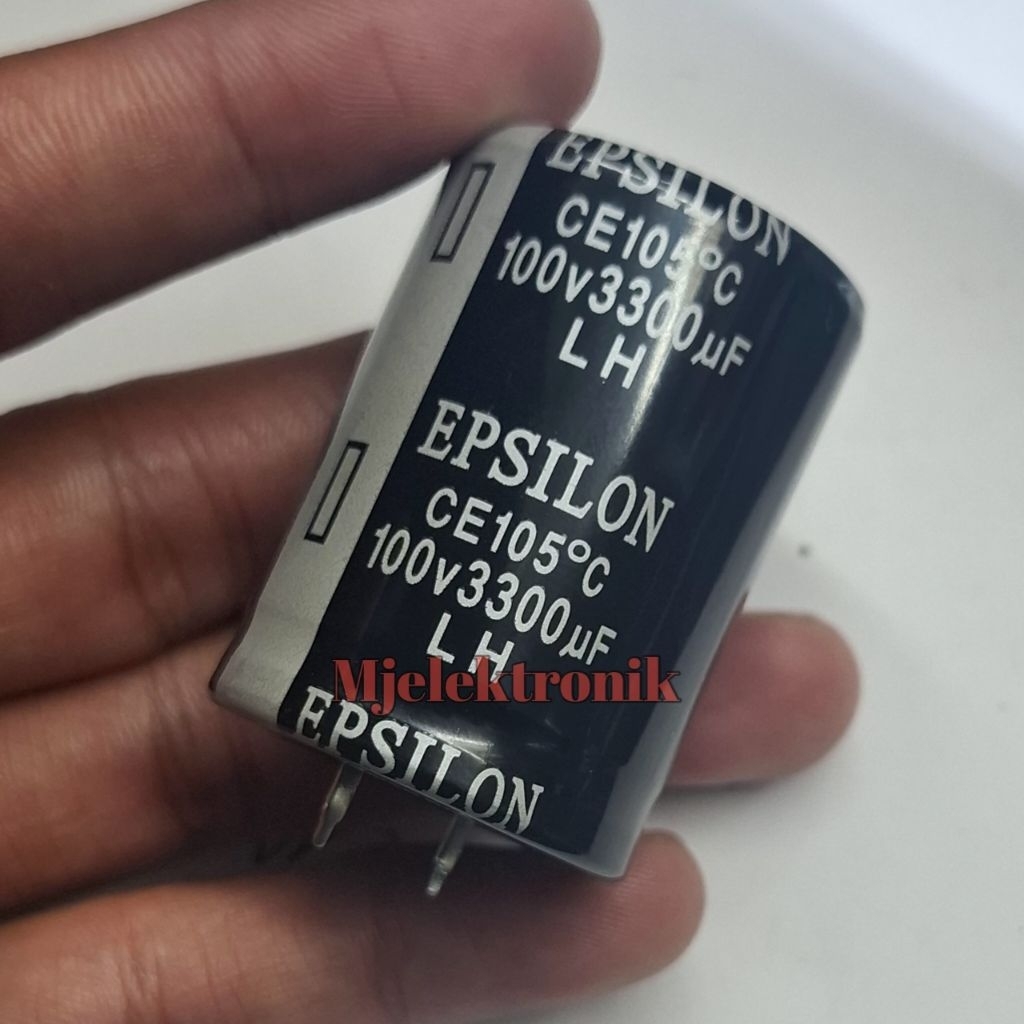 Jual Elco 3300uF 100V Elko Epsilon 3300uF 100V Original | Shopee Indonesia